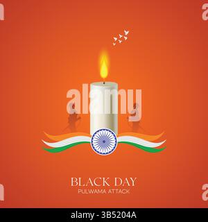 Pulwama Attack Poster | Social Media Poster Stock Vector Image & Art ...