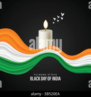 Pulwama Attack Poster | Social Media Poster Stock Vector Image & Art ...