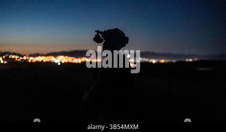 A U.S. Army Soldier from Bravo Company, Special Troops Battalion, 82nd ...