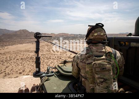 A U.S. Army 1st Lieutenant assigned to Bravo Company, 82nd Airborne ...