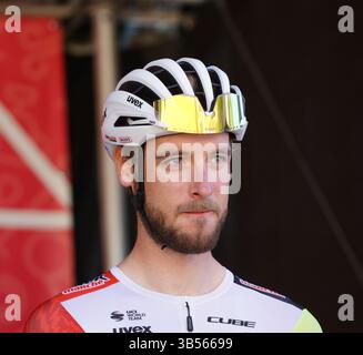 German Jonas Rutsch of Intermarche-Wanty, French Bruno Armirail of ...