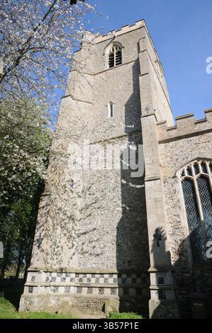 Stansfield church Suffolk England Stock Photo - Alamy