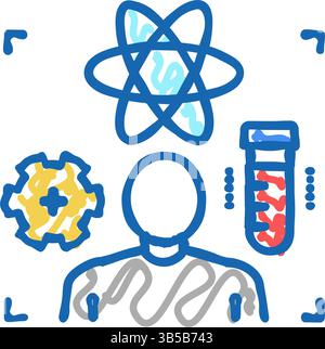 human characteristics icon doodle illustration Stock Vector Image & Art ...