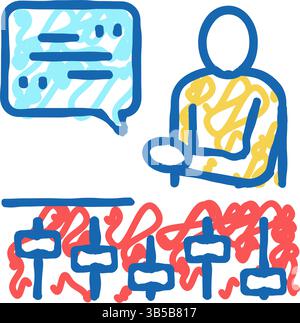 characteristics skill icon doodle illustration Stock Vector Image & Art ...