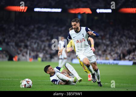 Tottenham Hotspur midfielder Rodrigo Bentancur (30) during the ...