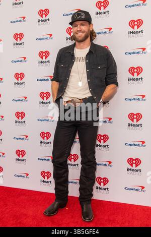 Chase Rice at the iHeartRadio Music Festival Daytime Village on ...