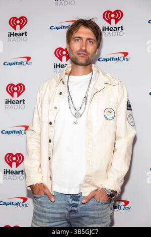 Ryan Hurd at the iHeartRadio Music Festival Daytime Village on ...