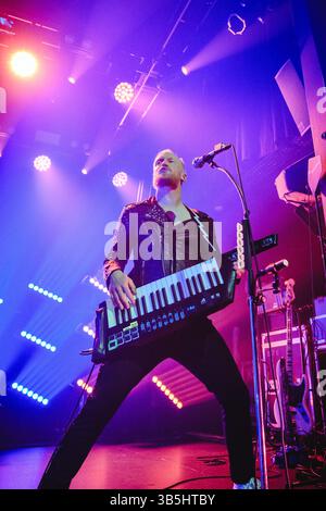 Bern, Switzerland. 01st May, 2025. The Swedish rock band Royal Republic ...