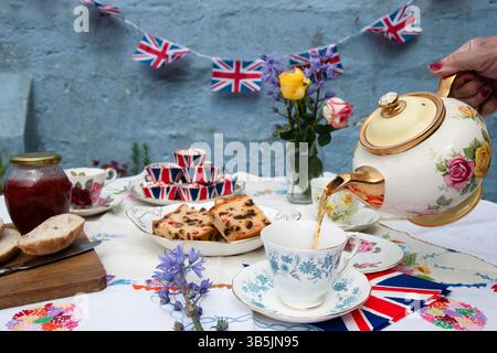 VE Day celebration s royal tea party vintage tea party garden party ...