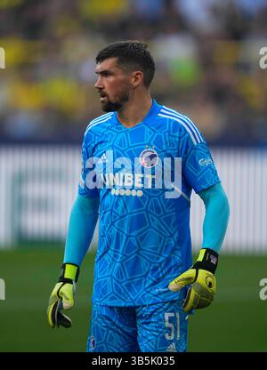 September 6, 2022: Mathew Ryan (FC Copenhagen) looks on during Borrusia ...