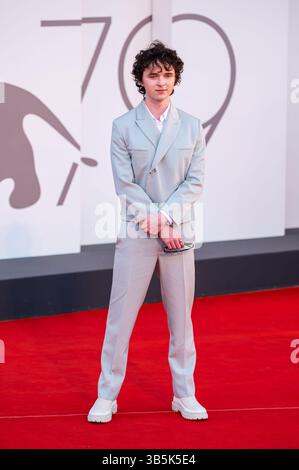Zen McGrath attends "The Son" red carpet at the 79th Venice ...