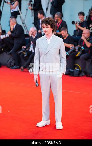 Zen McGrath attends "The Son" red carpet at the 79th Venice ...