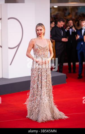 Vanessa Kirby attends the photocall for "The Son" at the 79th Venice ...