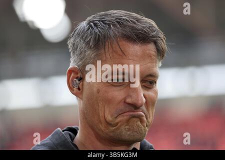 Alexander Blessin (FC St. Pauli, Trainer) GER, FC St. Pauli vs. SV ...