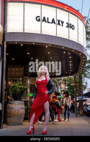 Anna Fishbeyn attends the “Galaxy 360” Screening at Royal Cinema in ...