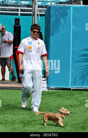 Leo Leclerc - dog of Charles Leclerc (MON) - Scuderia Ferrari - Ferrari ...