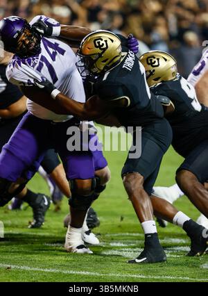 TCU offensive tackle Andrew Coker (74) is seen during an NCAA football ...