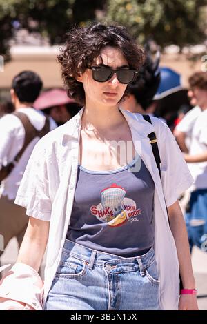 Tecla Insolia attends the COMICON 2025 tv series Stock Photo - Alamy