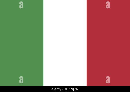 Italy Flag. Official colors and proportion. National Flag of Italy ...