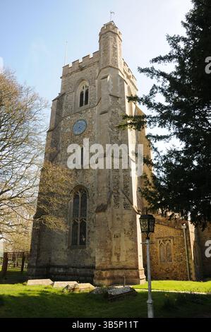 All Saints Church, Hundon, Suffolk Stock Photo - Alamy
