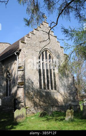 All Saints Church, Hundon, Suffolk Stock Photo - Alamy