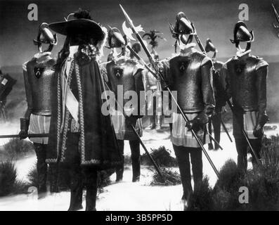 Army of Knights' Armor, on-set of the Film, "Bedknobs and Broomsticks ...