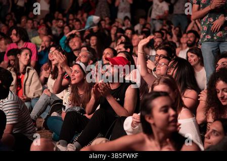 May 12, 2022, Turin, Italy: Fans following the second leg of the ...