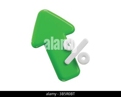 3D Growth Stock Chart Arrow with Golden Coins Stock Vector Image & Art ...