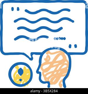 vascular occlusion icon doodle illustration Stock Vector Image & Art ...