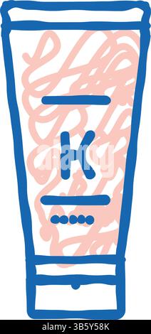 oil keratin drop icon doodle illustration Stock Vector Image & Art - Alamy
