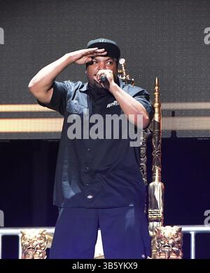 Ice Cube performs during the 2022 NFL Draft on Friday, April 29, 2022 ...