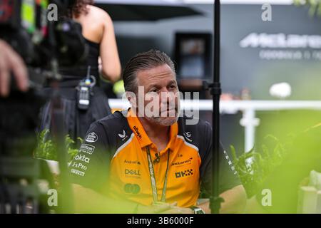 BROWN Zak (usa), CEO of McLaren, DEAN Richard (gbr), United Autosports ...