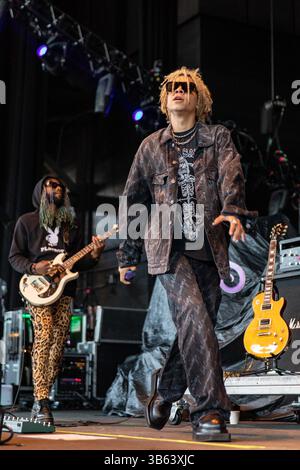 Iann Dior during the Summerfest Music Festival on June 21, 2025, in ...