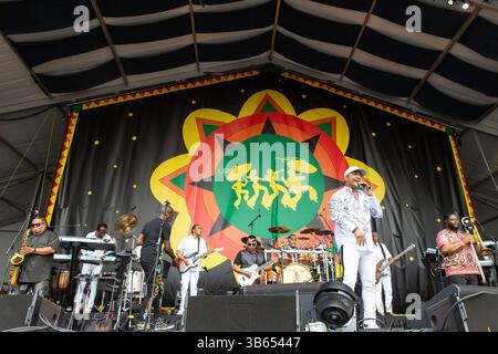 Curtis "Fitz" Williams of Kool & The Gang during the BottleRock Music ...