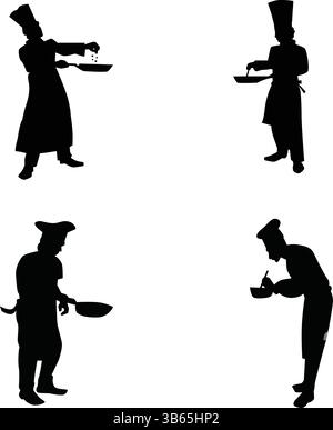 Chef in a hat icon. Outline chef in a hat vector icon color flat ...