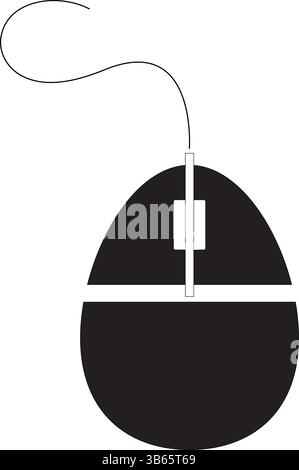 mouse icon black vector illustration Stock Vector Image & Art - Alamy