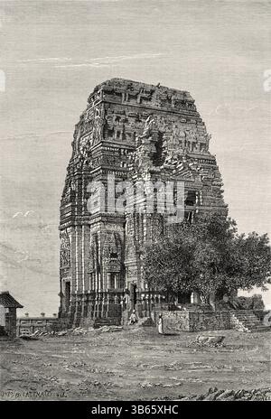 Vihara temple in the fortress of Gwalior. Madhya Pradesh, India ...