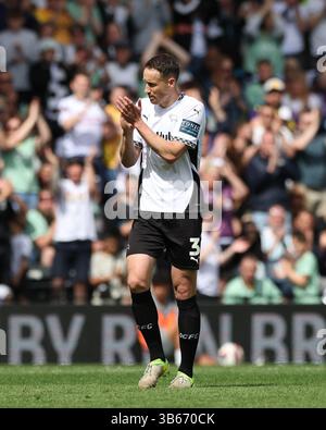Derby County's Craig Forsyth after the final whistle during the Sky Bet ...