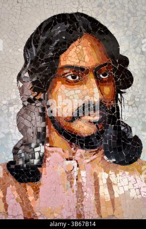 Young Rabindranath tagore Stock Photo - Alamy