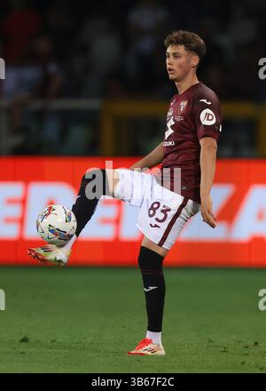 Turin, Italy. 2nd May, 2025. Sergiu Perciun of Torino FC during the ...