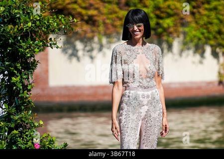 Nina Zilli is seen during the 79th Venice International Film Festival ...