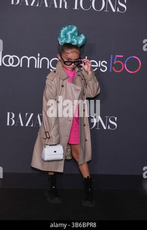 Taylen Biggs attends 2022 Harper's Bazaar ICONS & Bloomingdale's 150th ...