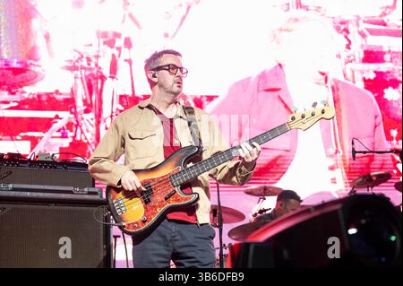 James Stelfox performing with Starsailor at Pavillion Festival Ayr ...