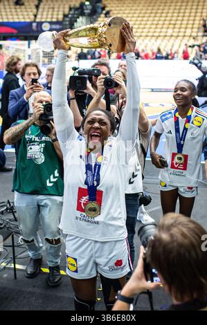 Herning, Denmark. 17th, December 2023. Emma Friis (33) of Denmark seen ...