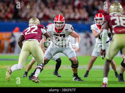Florida State defensive lineman Jaden Jones (44) celebrates after ...
