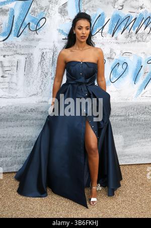 Maya Jama attends the Serpentine Summer Party at Serpentine South in ...