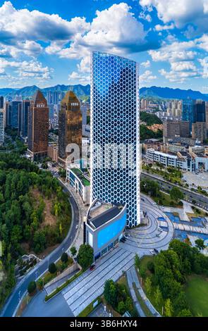 Cityscape of Tonglu County, Hangzhou, China Stock Photo - Alamy