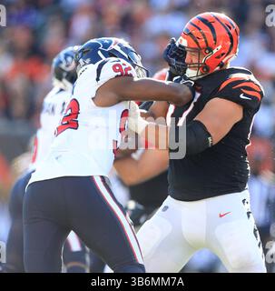 Houston Texans defensive end Dylan Horton (92) lines up during an NFL ...