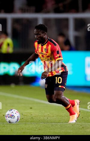 N'Dri Konan (Us Lecce) in action during US Lecce vs SSC Napoli, Italian ...