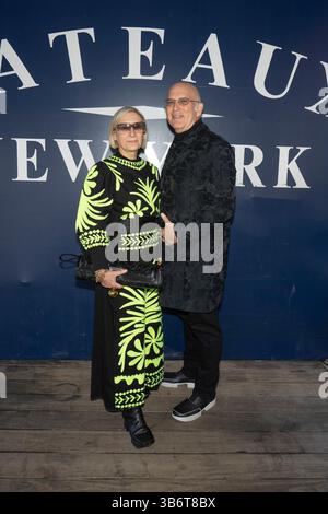 Grimanesa Amoros and William Fleischer attends Lifeline New York ...
